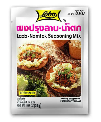 LOBO Laab Namtok Seasoning Mix ผงปรุงลาบ-น้ำตกตราโลโบ้ 30g | JOY