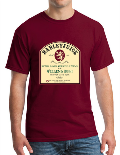 Barleyjuice - T-shirt - crimson 2024 | Ryf Records