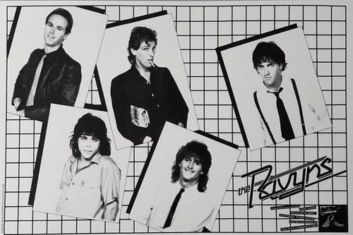 The Ravyns - Poster - black and white 1983 | Ryf Records