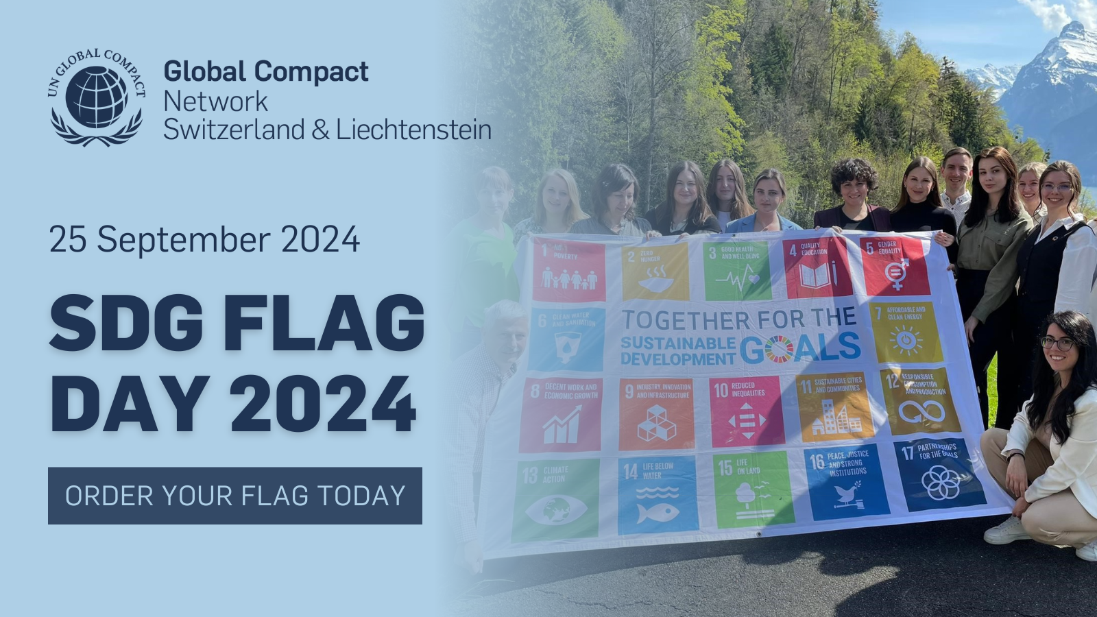 SDG Flag Day | Global Compact Network Switzerland & Liechtenstein