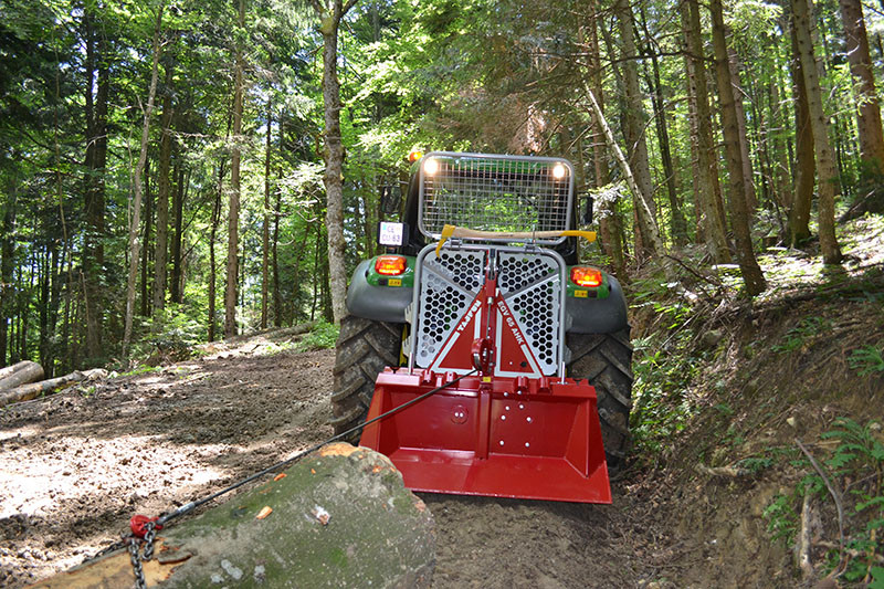 Les treuils forestiers Tajfun, un indispensable en forêt