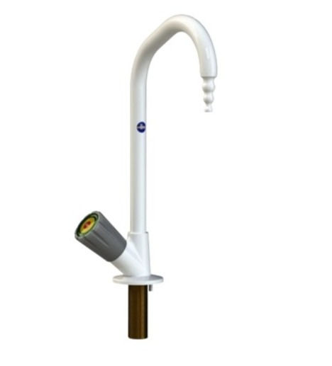 Fixed Swan Neck Laboratory Tap with Fixed Serrated Nozzles - 900101 | M ...