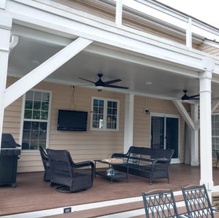 Underdeck Gallery | Dry Patio Solutions