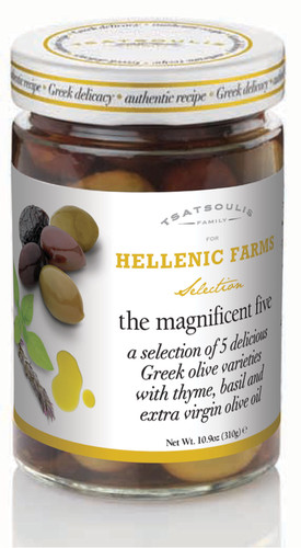 THE MAGNIFICENT FIVE OLIVES | Hellenic Farms