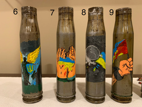 Trophy Artillery Casing from Ukraine | Sonic Laser Works