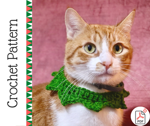Cat Elf Collar Crochet Pattern | pawsomecrochet