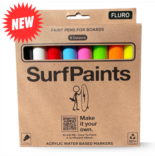 Fluro set Surfpaints | Creative Kooks