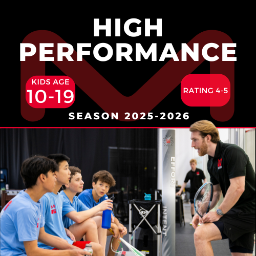 High Performance Clinics - Rating 4-5 | MSQUASH