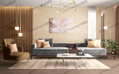 Stylish Modern Living Room | Powerweave Studio