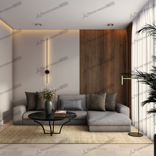 Modern Sofa in Living Room | Powerweave Studio