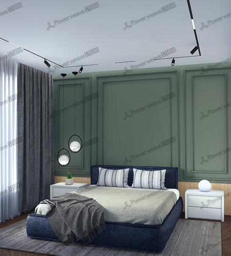 Modern Bedroom | Powerweave Studio