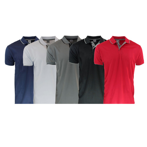 Polera C/Cuello Waffit Hombre M/C | T-ShirtMax