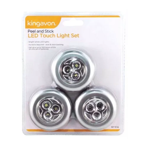 Kingavon Peel and Stick LED Touch Light Set | O' Dwyer Bros Electrical