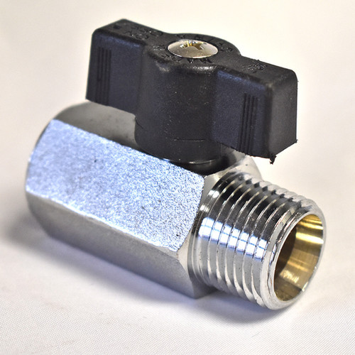 3/8" FNPT X 3/8" MNPT 2-Way Ball Valve BV-2-038CFM-T | GNC Industries, INC.