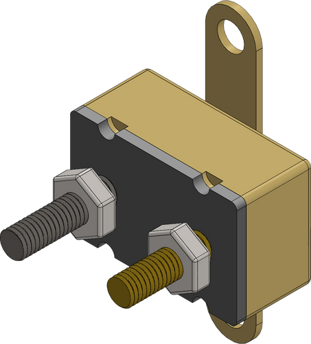 40 amp Breaker with Threaded Studs EP-210017 | GNC Industries, INC.