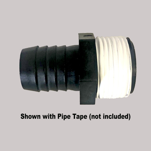 3/4" MNPT X 3/4" Hose Barb Straight, Poly Fitting - FT-3A34 | GNC ...