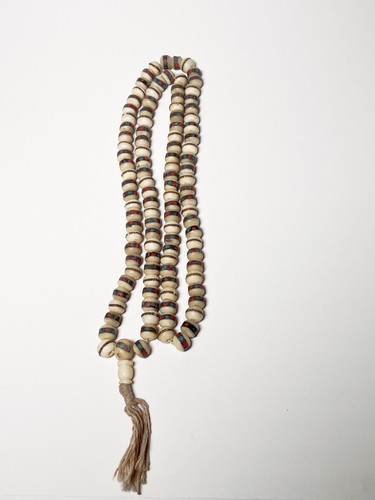 Embeded, REAL Yak Bone Mala | ManasaMandala