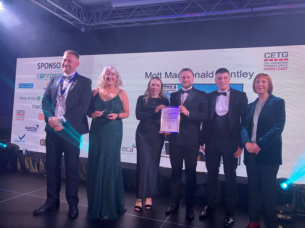 Fab four for Mott MacDonald Bentley at regional awards dinner