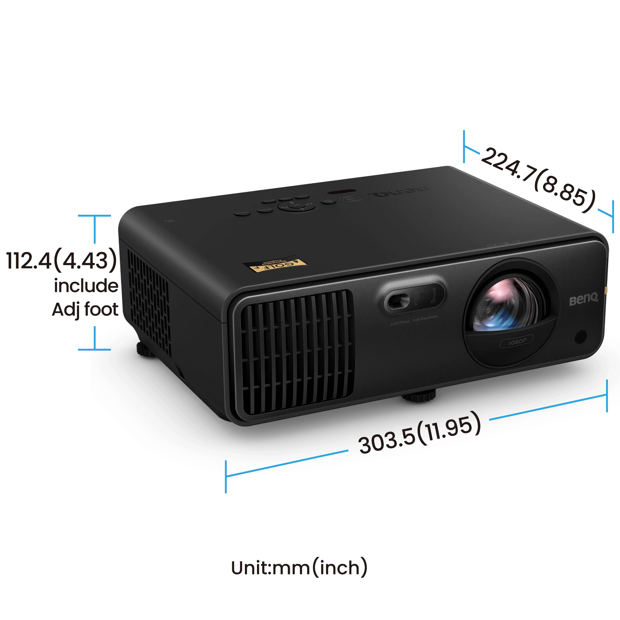 BenQ AH700ST Golf Sim Projector 4000 lms | DIY GolfSIM