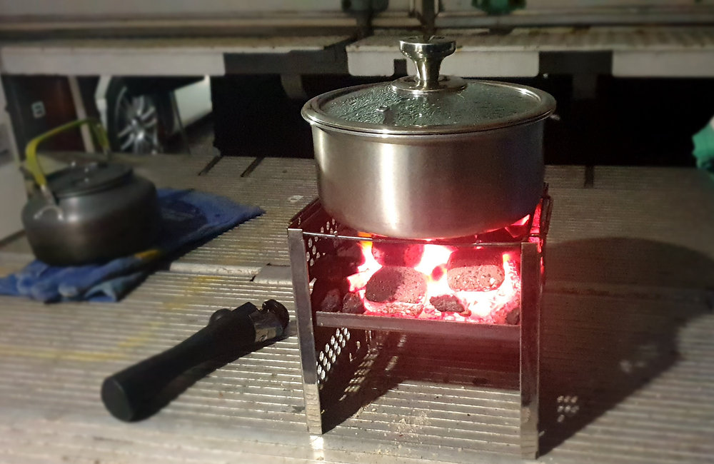 Upgrade Your Camp cooking with the Mini Camp oven cooker