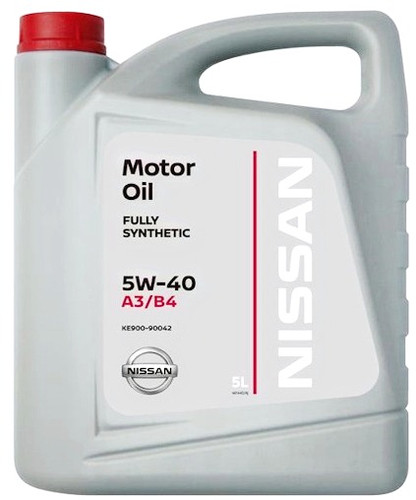 Nissan Motor Oil Synthetic Technology 5W-40 A3/B4, (5L) | SkandiShop