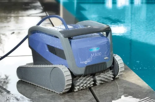 Dolphin M600 In Ground Robotic Pool Cleaner with Wi-Fi and Caddy ...