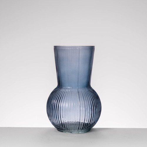 Cruz Swirl Vase - Blue | Cherri Hire