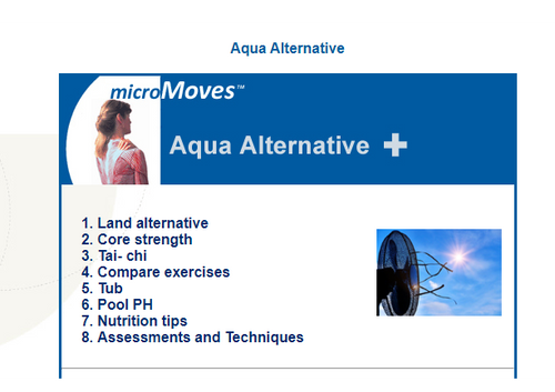6. therapists, Aqua Alternative Plus | Micromoves