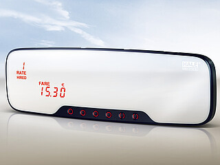 Hale MM-03 Mirror Taxi Meter | radiorelay