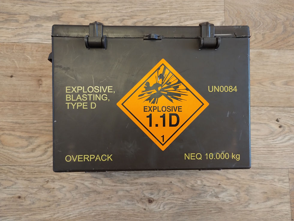 British Army Demolition Slab Set (Inert) -- SOLD | Birmingham Militaria