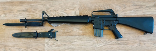 MGC M16A1 Rifle & Genuine Bayonet With Scabbard -- SOLD | Birmingham ...