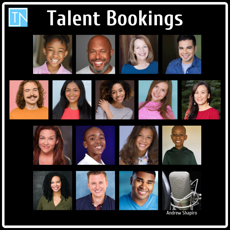 Talent Bookings 4-12-24