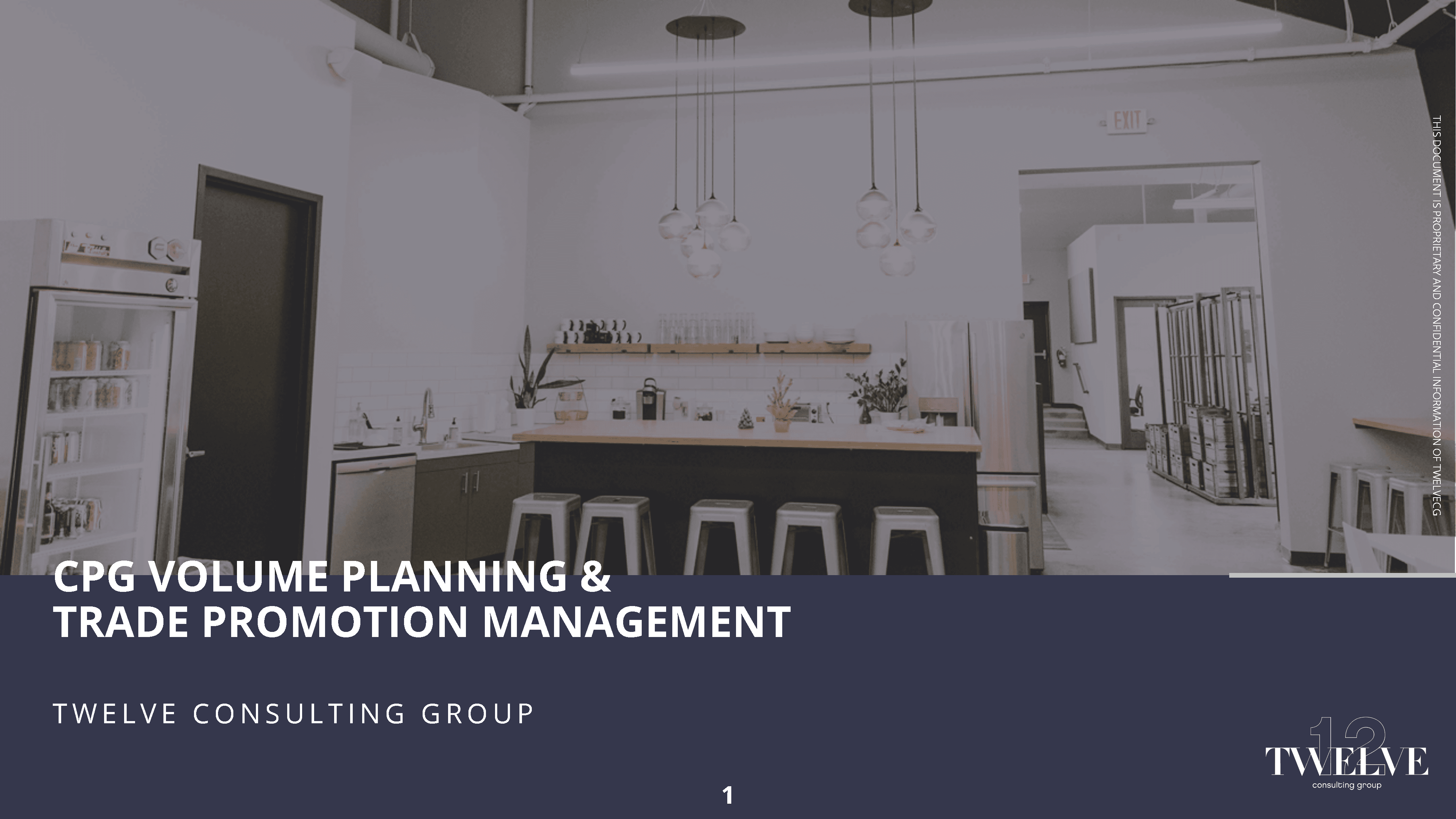 CPG Volume Planning & TPM SlideShare | TwelveCG