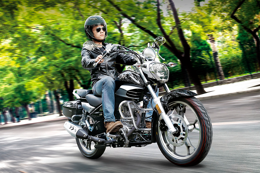 Haojue apresenta nova custom de 150 cc