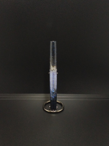 "Blue Diamond Glacier" resin Velma Fountain Pen | bonecrusher7studios