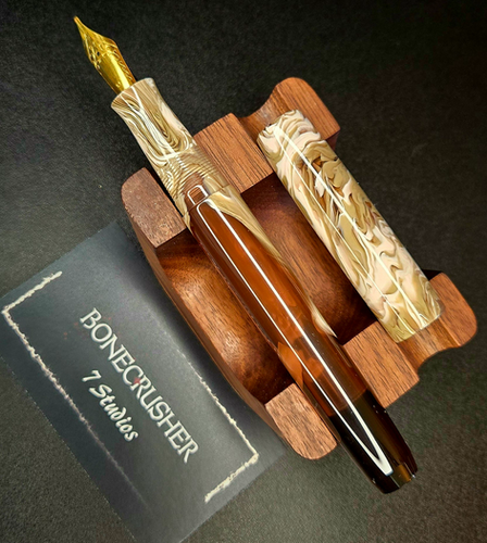 "Espresso Grande" Resin Velma Fountain Pen (Preorder) | Bonecrusher 7 ...