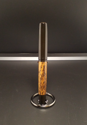 "Birdseye Bocote" wood Velma Fountain Pen | Bonecrusher 7 Studios