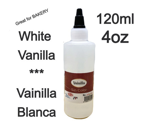 Deiman Vanilla Artificial food Flavor NO COLOR 4 FL OZ (120 ml ...