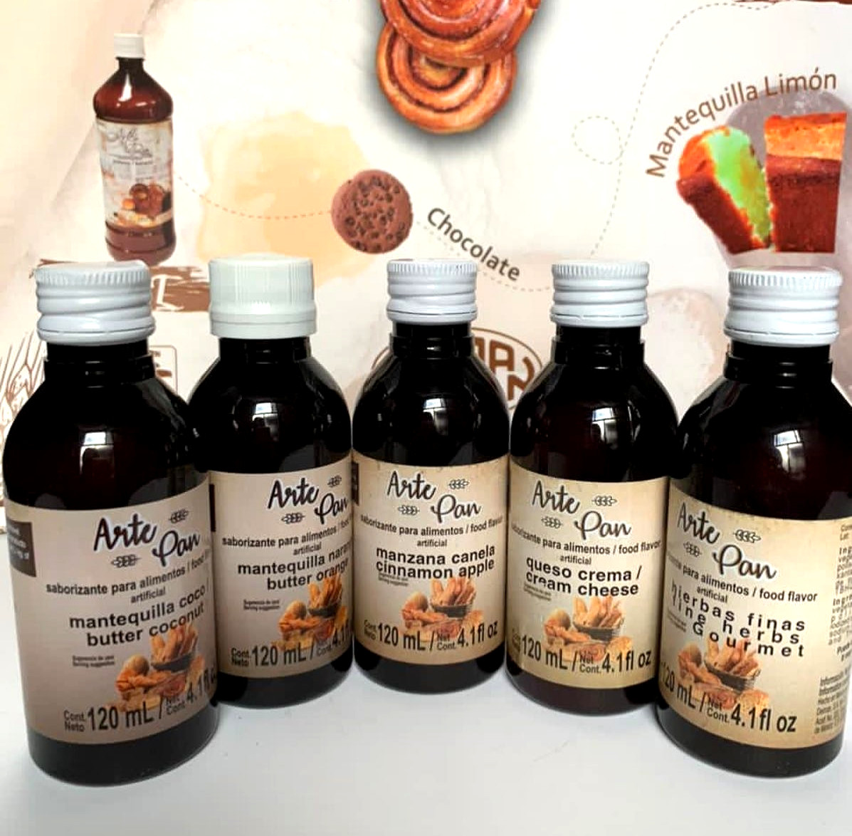 Edible Baking Flavors | Bakeable Flavors | Jelloart Baking Supplies