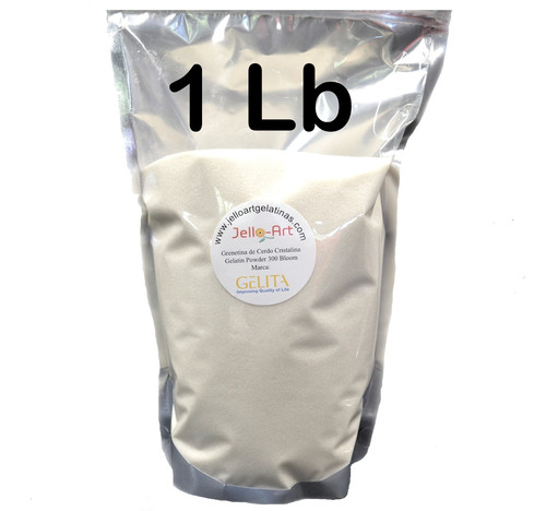 Unflavored Gelatin Powder Food Grade 300 Bloom 1lb in North Carolina, USA