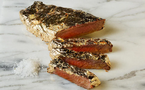 Golden Crusted A5 Wagyu | Piece Of Cake