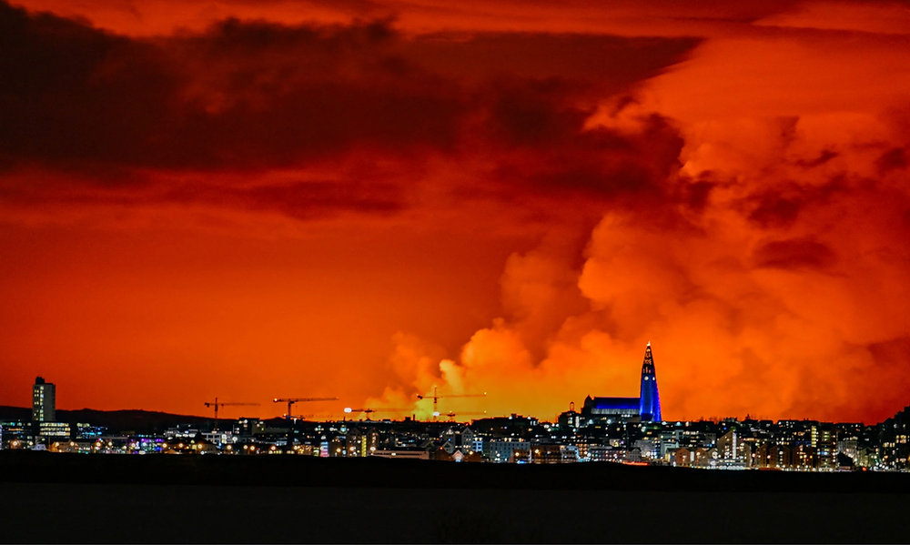 Bulkan sa Iceland, sumabog