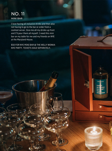 MINI BAR | THE MARYLAND HOUSE