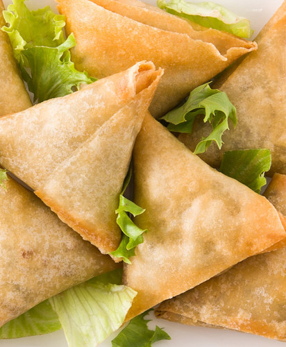 Mini Veg Samosas | Bonappetit