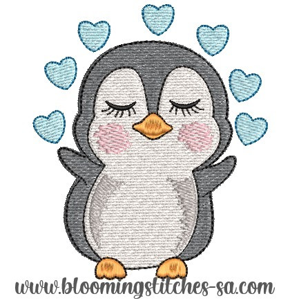 Penguin 1d | Blooming Stitches SA