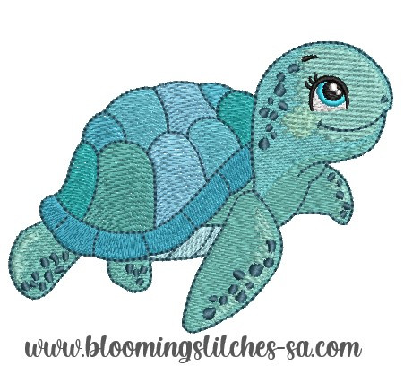 Sea Turtle 1 | Blooming Stitches SA