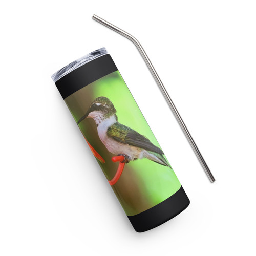 Hummingbird Line - Stainless Steel Tumbler 2 | Garden of Fire