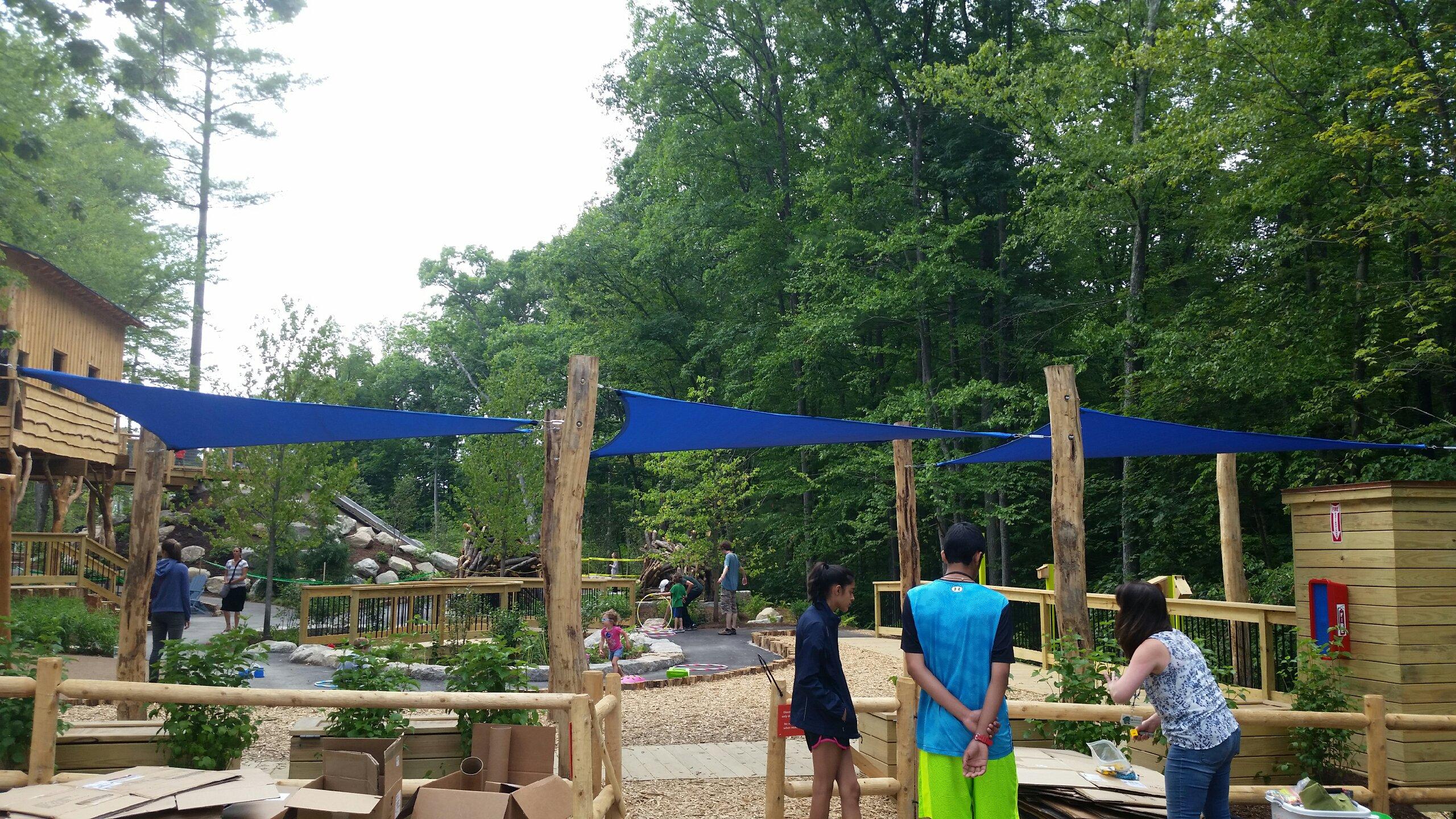 Shade-Guard St. Louis commercial shade sails, shade canopies, awnings