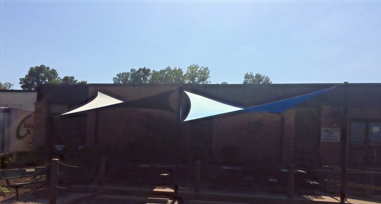 Shade-Guard St. Louis commercial shade sails, shade canopies, awnings