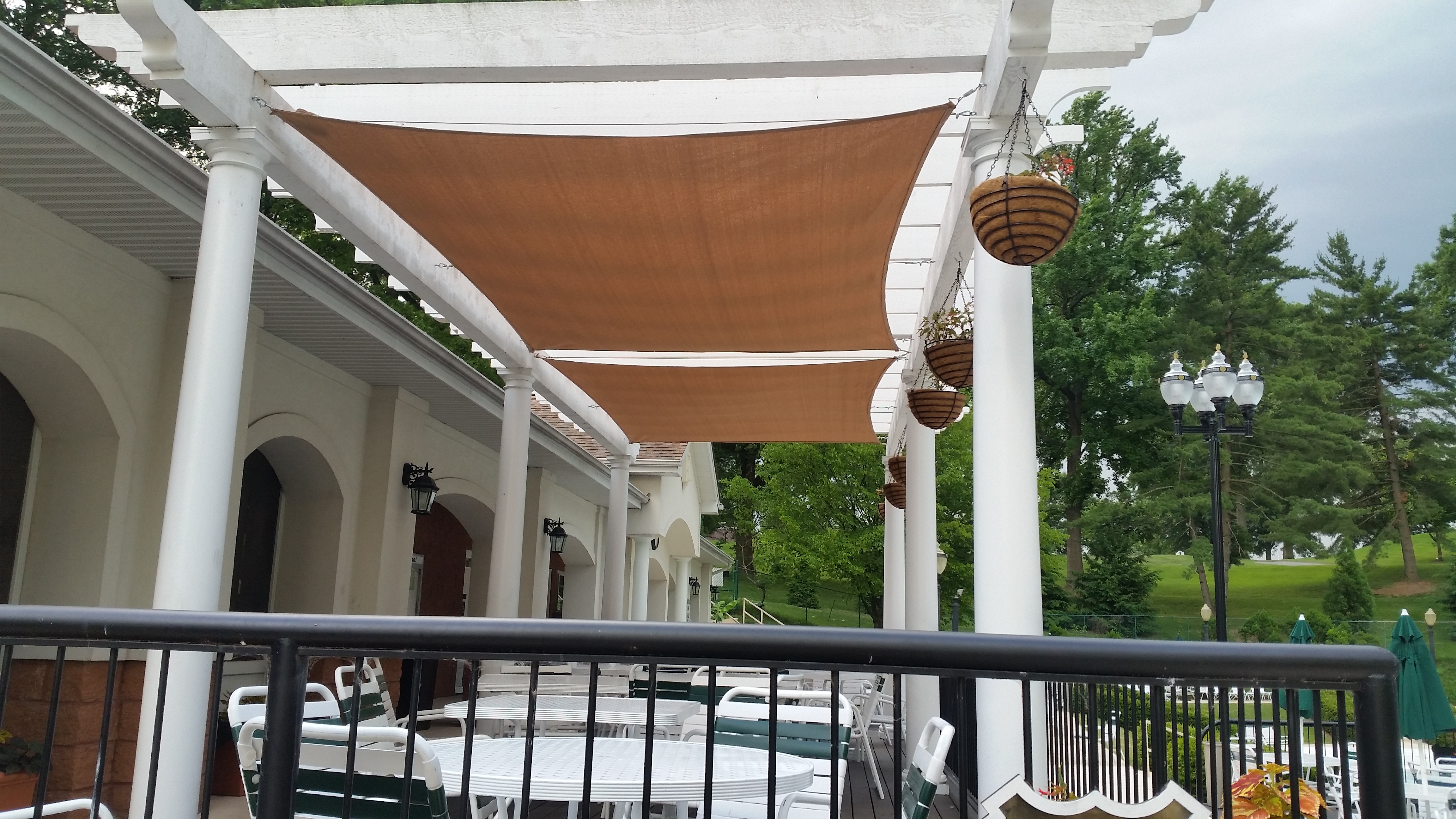 Shade-Guard St. Louis commercial shade sails, shade canopies, awnings